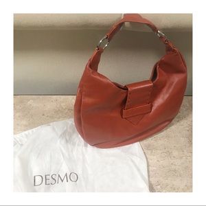 Desmo | Bags | Unused Rich Italian Leather Hobo Purse Bag Desmo | Poshmark